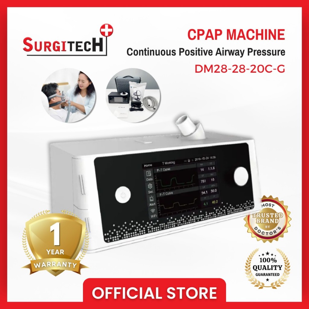 Surgitech CPAP Machine (Continuous Positive Airway Pressure Machine ...
