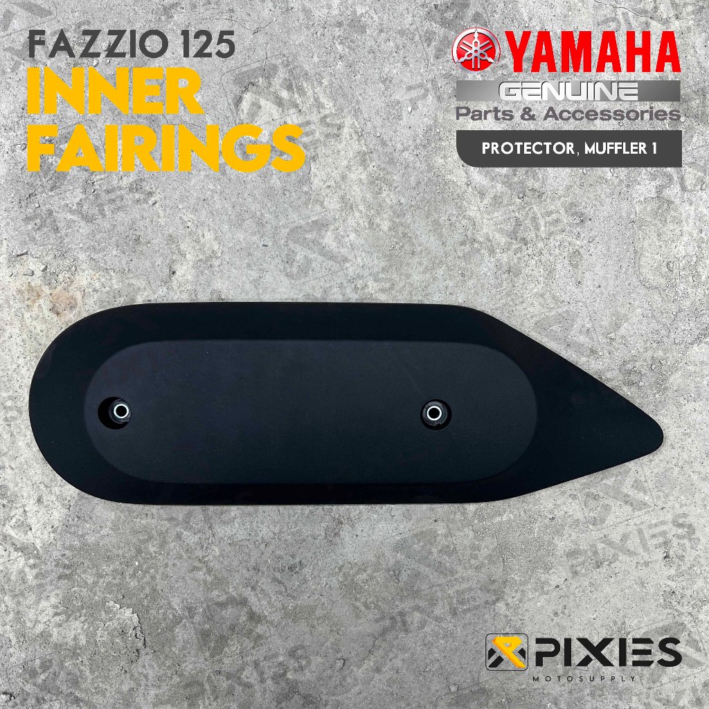 YAMAHA FAZZIO 125 GENUINE INNER FAIRINGS FLARINGS MUFFLER FRONT PANEL ...