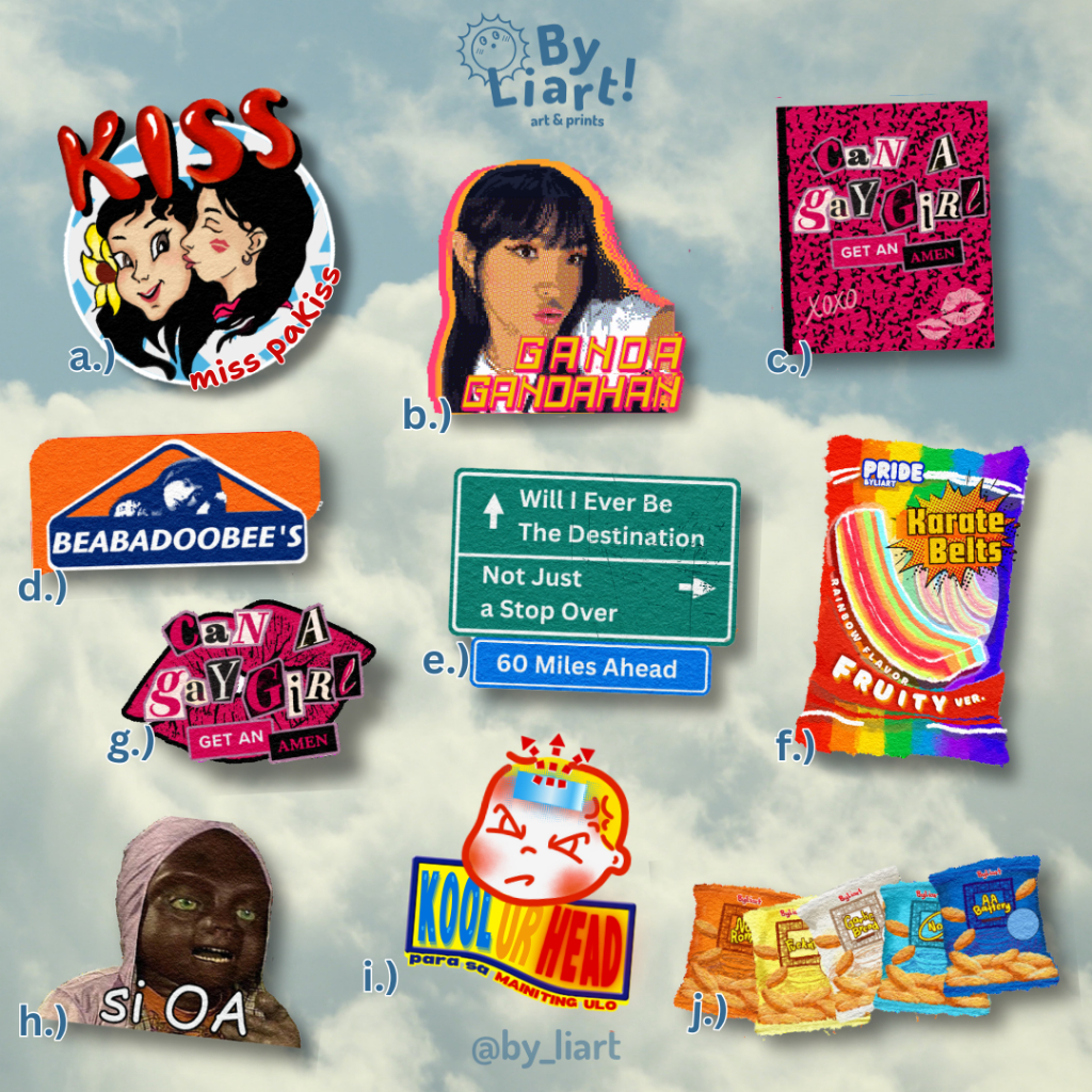 By Liart | Pride & Pop Girlie Stickers | Shopee Philippines