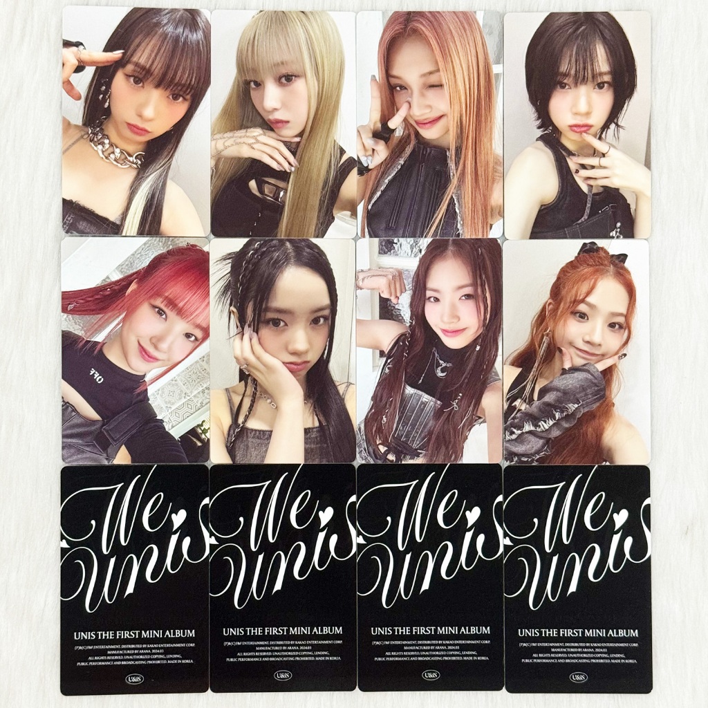 UNIS We Unis F&F General POB Selfie Photocard [ONHAND & OFFICIAL] | Shopee Philippines