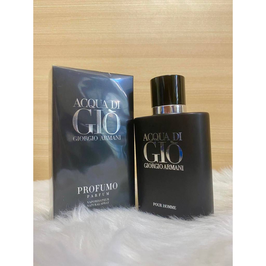 Acqua gio profumo (black) perfume scent for men 100ml | Shopee Philippines