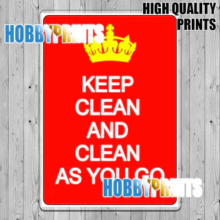 Shop clean as you go sign for Sale on Shopee Philippines