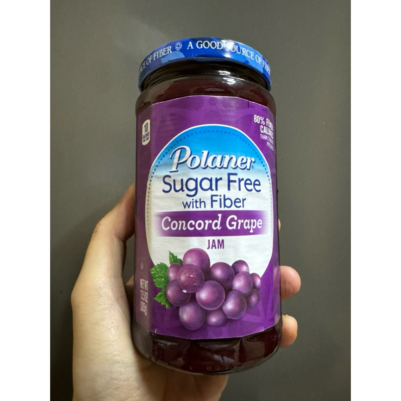 383g Polaner Sugar Free with Fiber Concord Grape Jam | Shopee Philippines