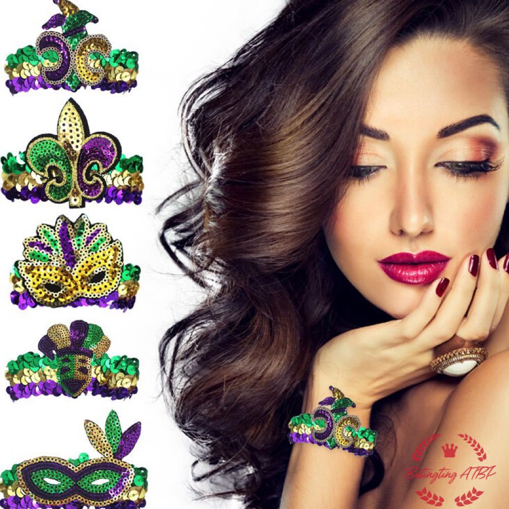 Colorful Carnival Cosplay Costume Arm Accessories Perfect for ...