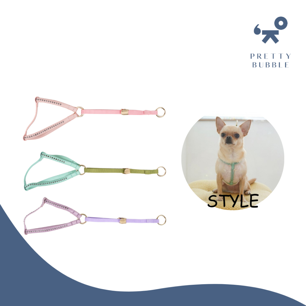 [Pretty Bubble Dog] Parisdog Black Label Hommage Harness (Luxury ...