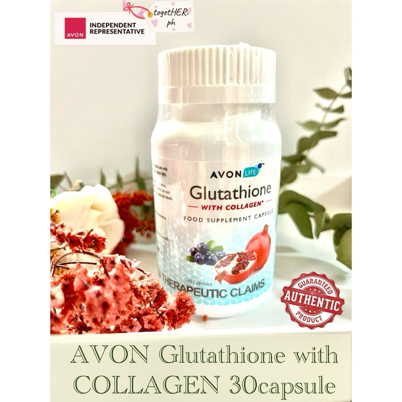 Avon Collagen Drink 5000mg / Glutathione capsule 30's | Shopee Philippines