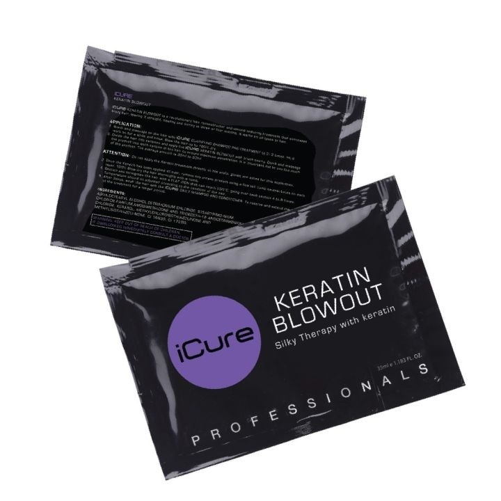 iCure Keratin Blowout Treatment Sachet (35ml) | Shopee Philippines