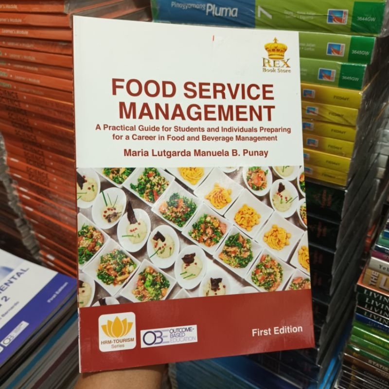 FOOD SERVICE MANAGEMENT ( FIRST EDITION ) | Shopee Philippines