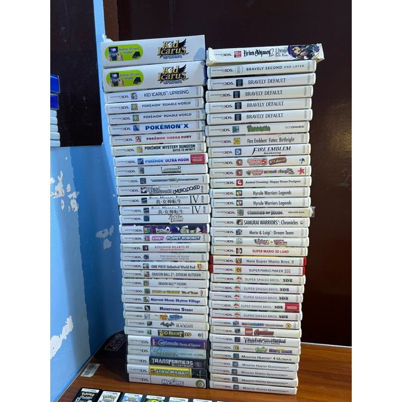 Pre-owned Nintendo 3DS Games List (ALL COMPLETE IN BOX) | Shopee ...