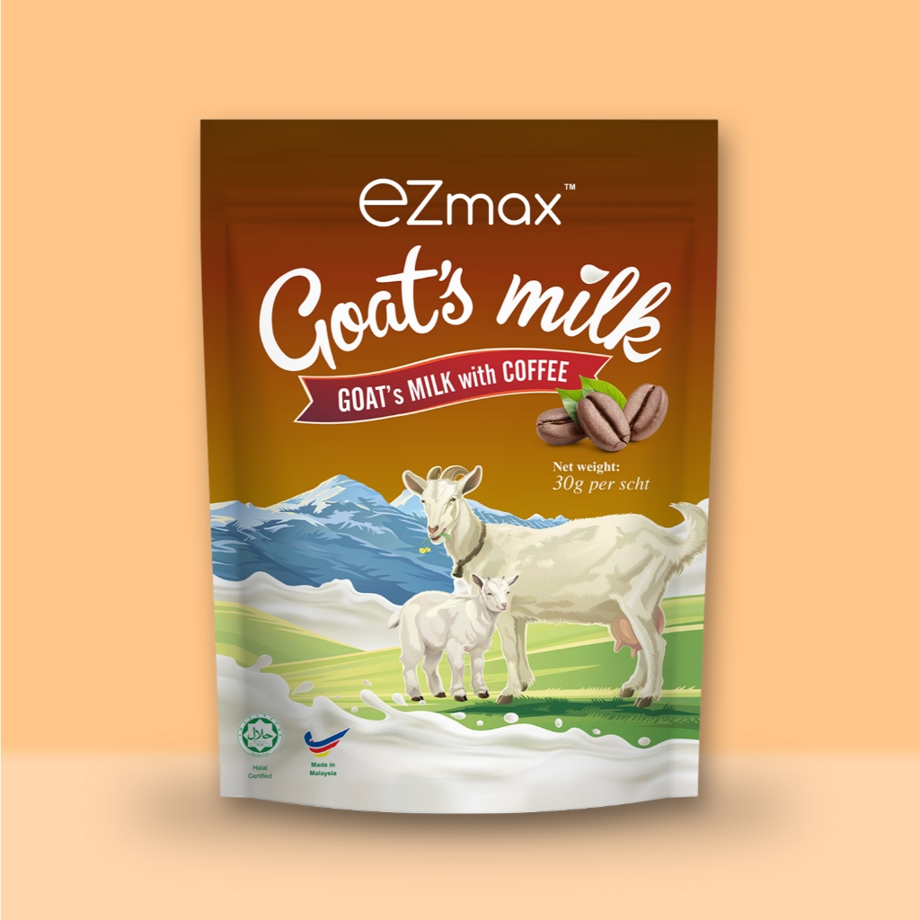 EZmax Goat's Milk Coffee 12 sachet | Shopee Philippines