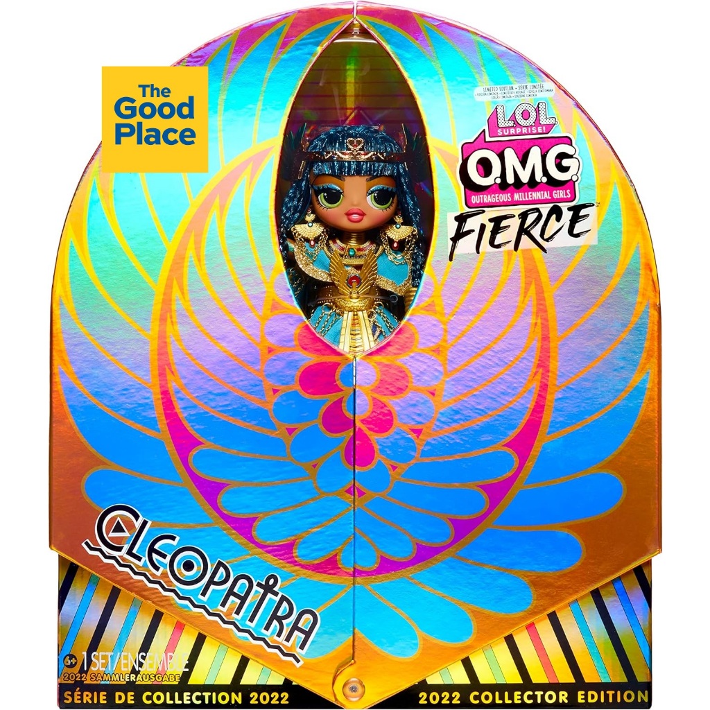 MGA L.O.L. Surprise! LOL OMG Fierce Collector Cleopatra Doll w/ Blue ...