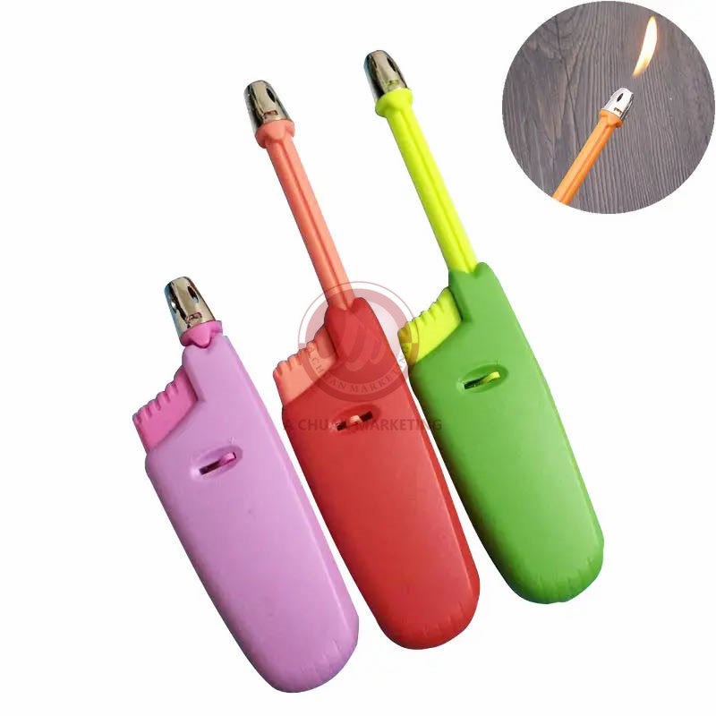 1pcs Gas Lighter Portable Gas Lighter Extendable Adjustable Lighter ...