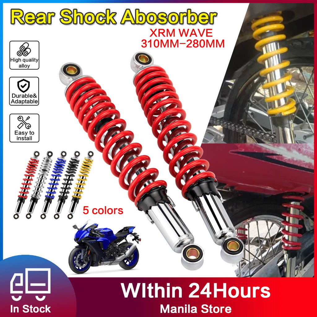 WAVE/XRM/TMX Rear Shock Absorber 280mm/310mm Motorcycle Shock Absorber ...