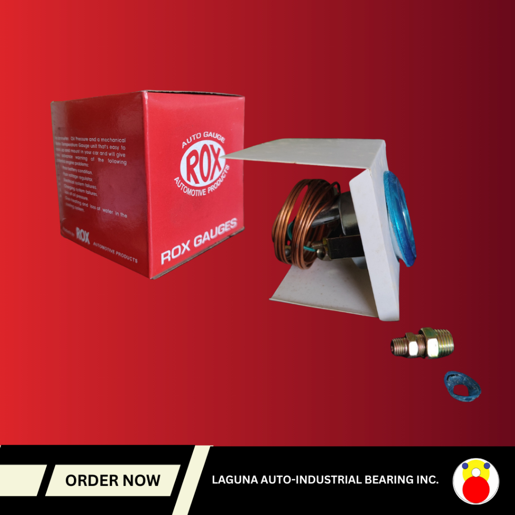 ROX Auto Oil Pressure Gauge Red Box | Shopee Philippines