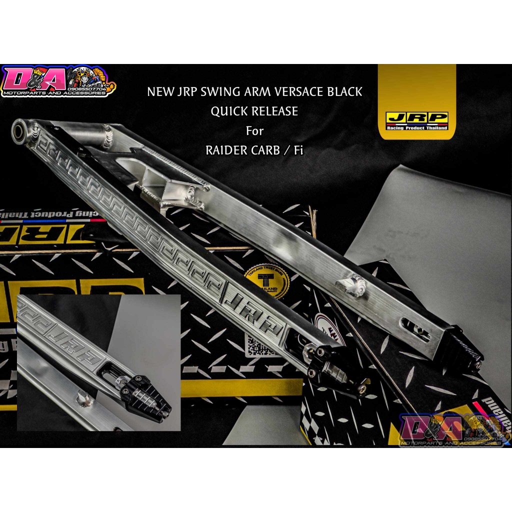 JRP SWING ARM CNC FOR RAIDER FI / RAIDER CARB PLUS 2 and PLUS 3 ...