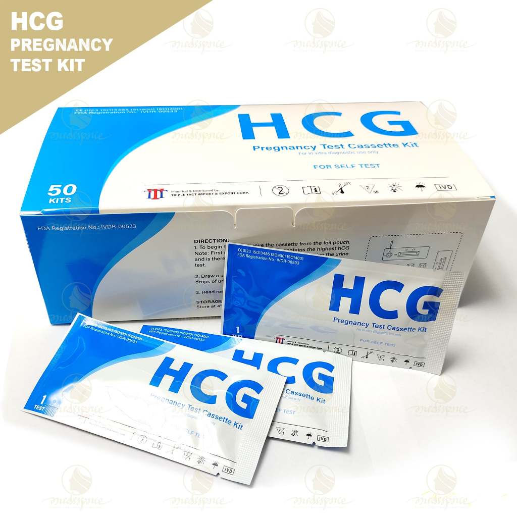 Pregnancy Test Kit HCG Casette Sure Guard Advan One Step Partners ...