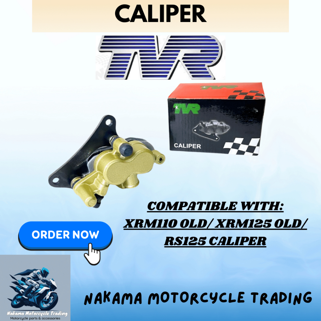Front TVR brake caliper RS 125/ XRM 125 Old / XRM 110 Old | Shopee ...