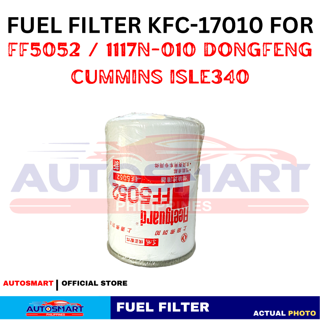 FUEL FILTER KFC-17010 FOR FF5052 / 1117N-010 DONGFENG CUMMINS ISLE340 ...