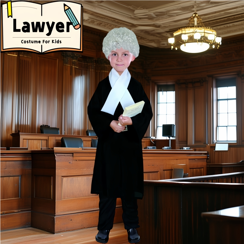 Lawyer Costume For Kids Boy Girl Career Guidance Costume For Kids ...