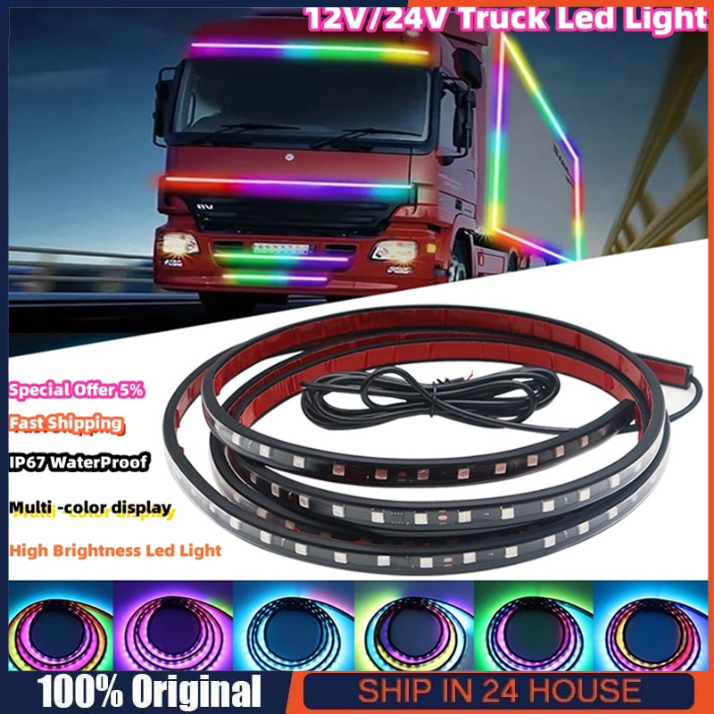 24V Strobe Running Streamer Led Light Strip For Car Van Truck ...