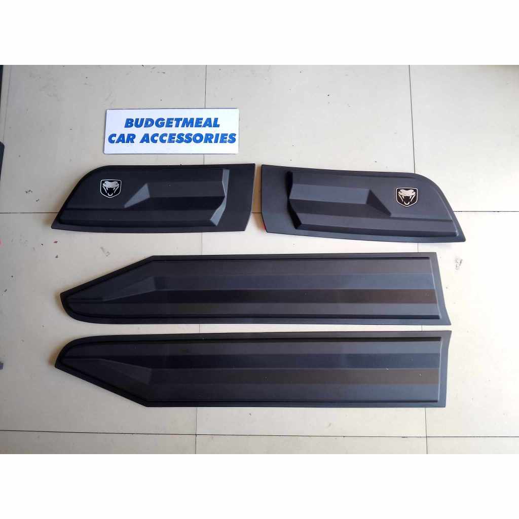 Black Side Body Cladding for Ford Everest 2023 | Shopee Philippines