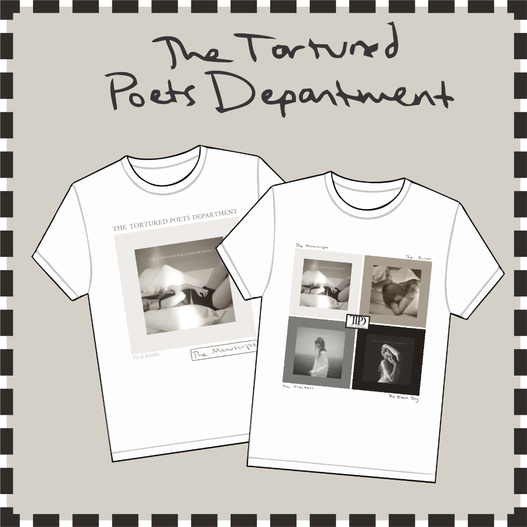 The Tortured Poets Department - Taylor Swift TTPD Album Cover ...