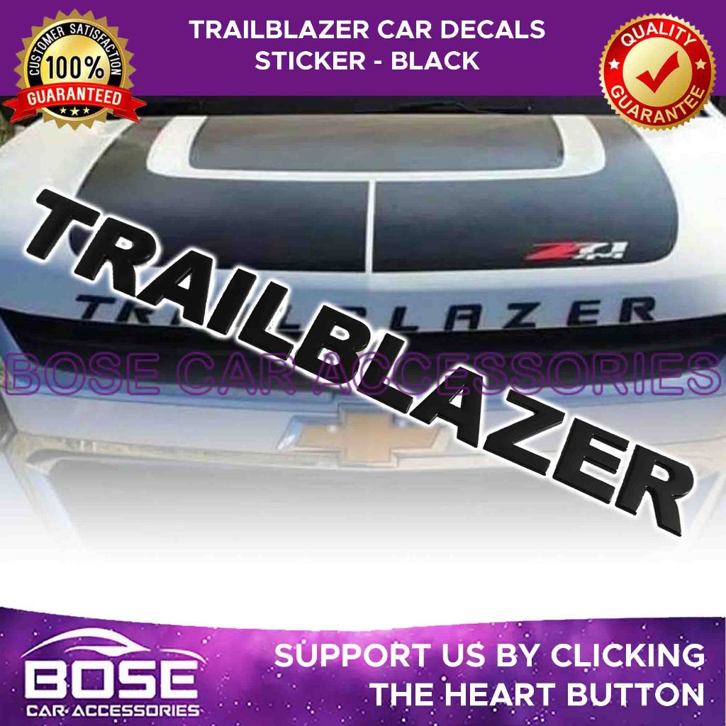 Car Hood Emblem Sticker Decals for Chevrolet Trailblazer Bonnet ...