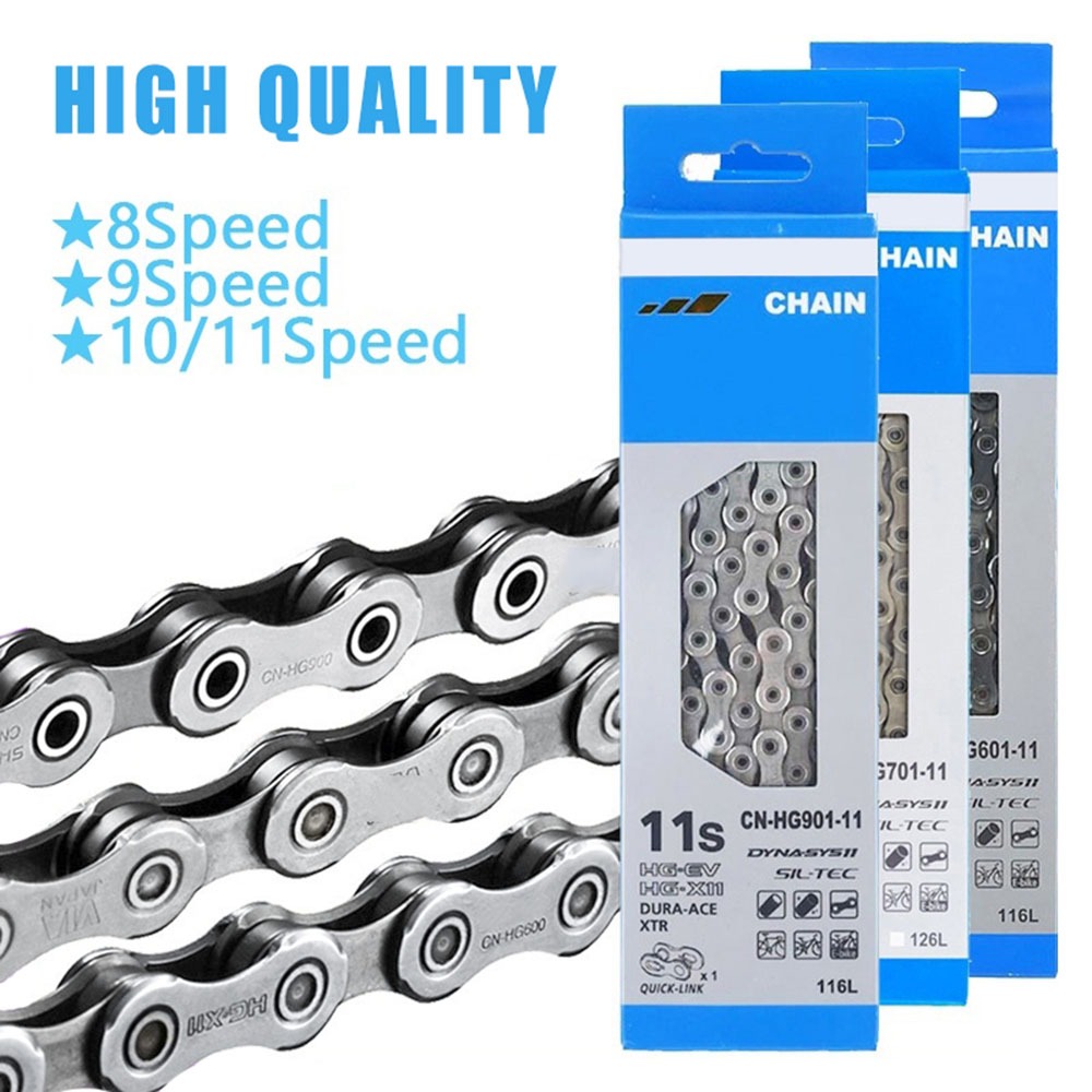 Bike Chain 8/9/10/11 Speed for Road Bike and Mountain Bike MTB ...