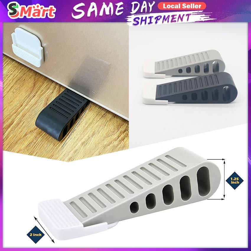 Door Stoppers for Bottom Rubber Door Stop Block Wedge Home Office Door ...