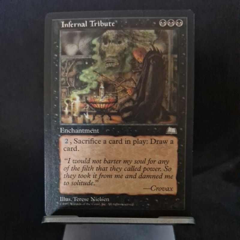 Magic the Gathering - MTG Card Game - Infernal Tribute - WTH (NF ...
