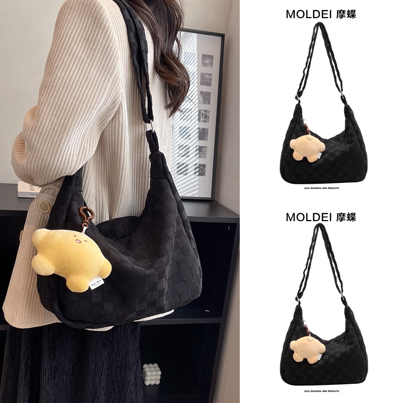 Fashionable Large Capacity Women's Shoulder bag Dumpling bag Student ...