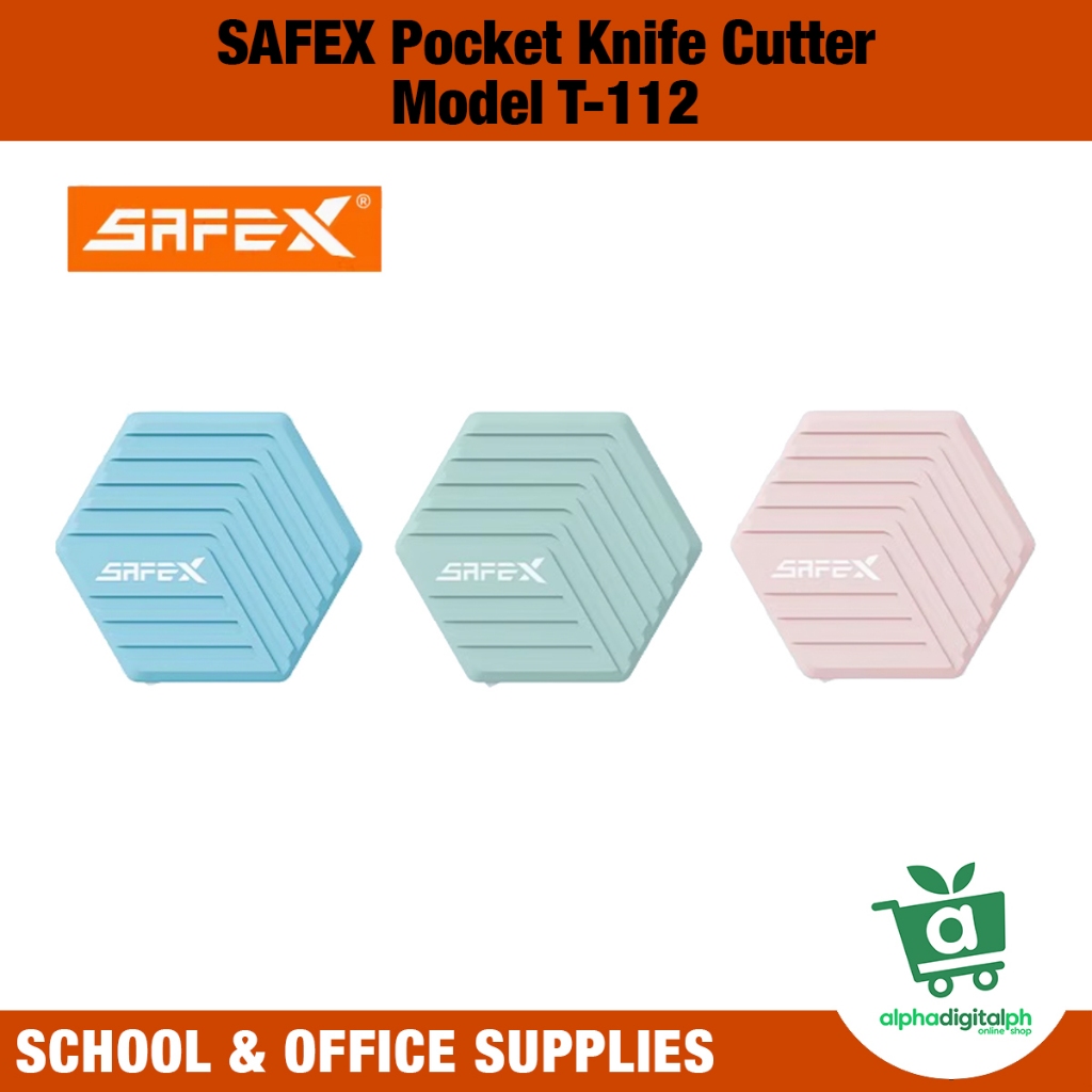 SAFEX T-112 Ceramic Cutter Built-in Magnet Mini Cutter Box Opener with ...