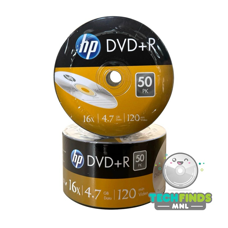HP DVD+R / DVDR 4.7GB Blank Disc (50 PCS.) - Shrink Wrap Packaging | Shopee Philippines