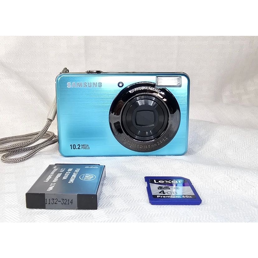 Samsung SL-Series SL202 10.2MP 3x Digital Camera - Blue Tested | Shopee ...