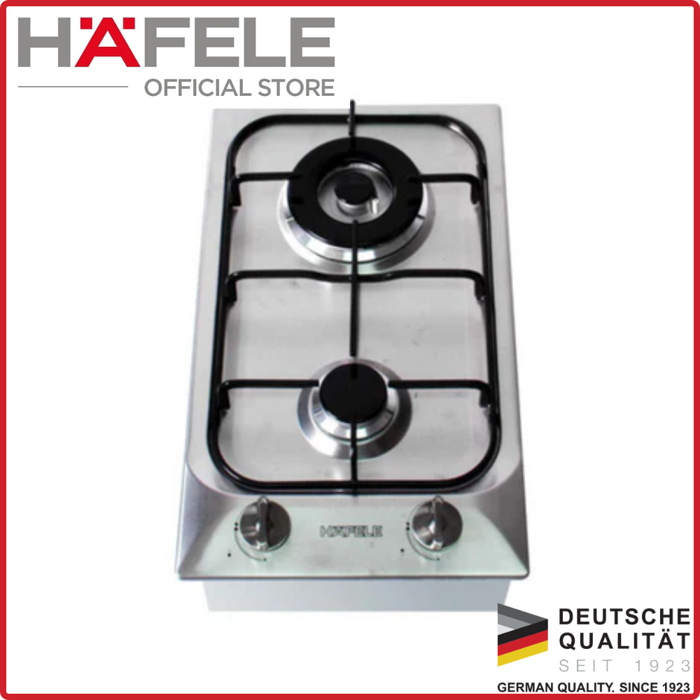 Hafele Double Burner Gas Hob With Knob Control | Shopee Philippines