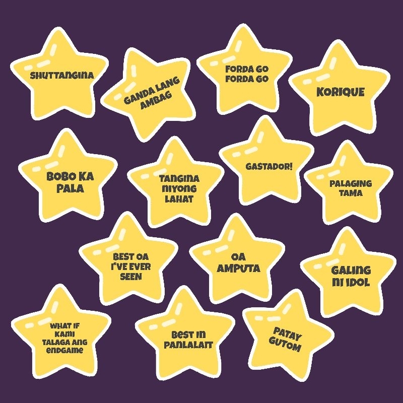 STAR AWARD Stickers | Vinyl Matte Laminated Waterproof and Scratchproof ...