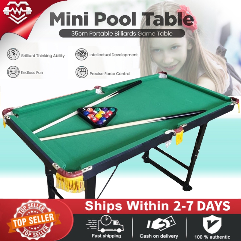 【Fast delivery】COD 120*77.5*61CM Mini billiard Table for Kids Wooden ...