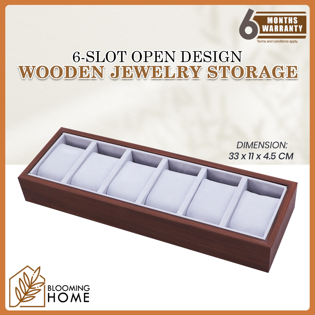 High-Quality Wooden Watch Box Watch Storage Display with Smart Wood ...