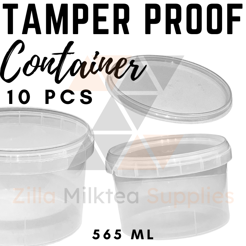 565ml Tamper Proof Container Microwavable Food Grade Stackable with ...