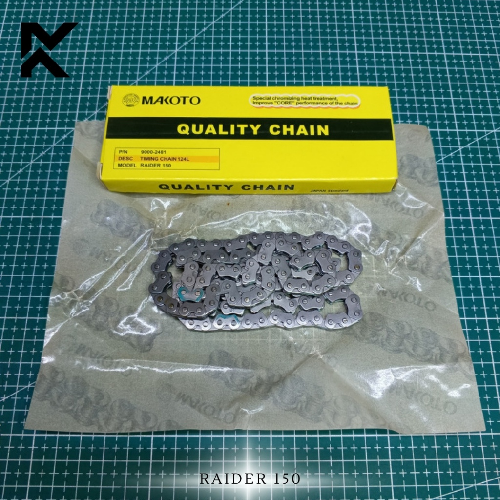 MAKOTO Timing Chain 124L for Suzuki Raider 150 | R150 | Shopee Philippines