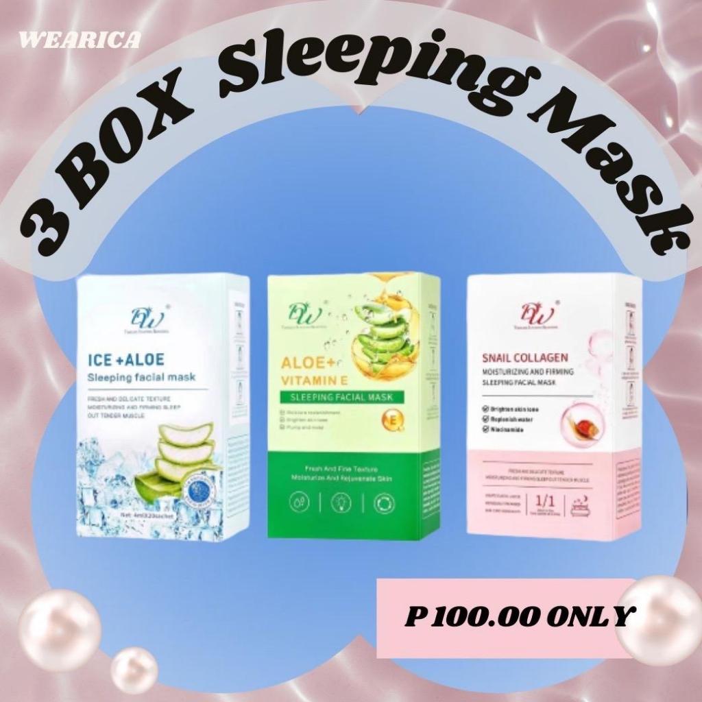 DW Sleeping Facial Mask Hyaluronic Acid Dry Skin Sensitive Skin All ...