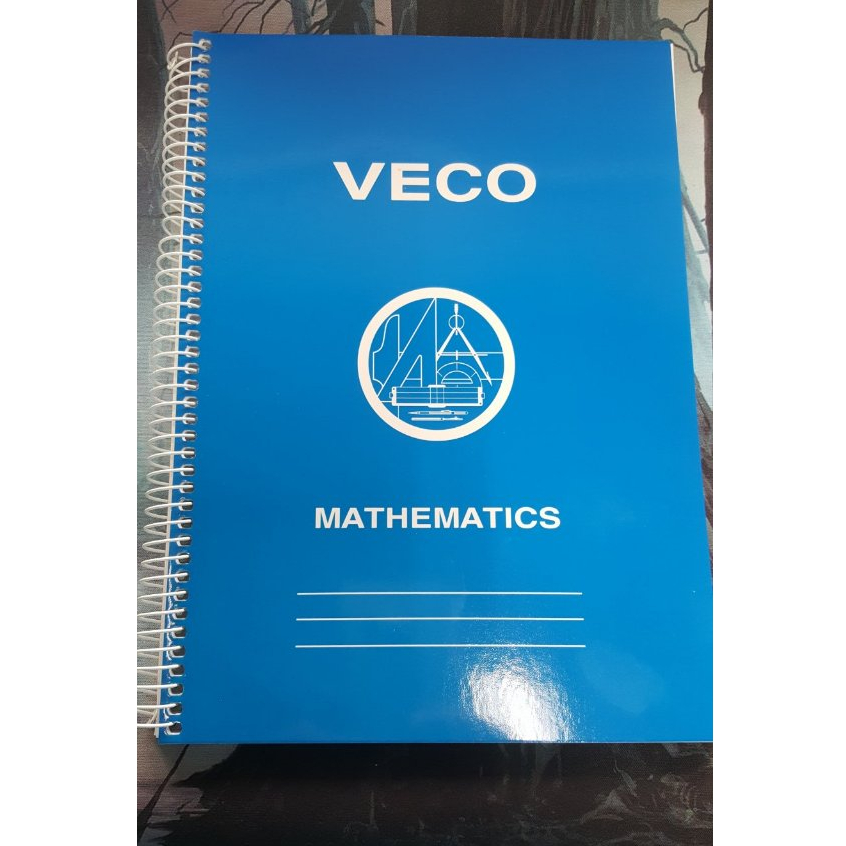 * WHOLESALE ONLY * VECO Mathematics Spiral Notebook (sold per 10 pcs ...