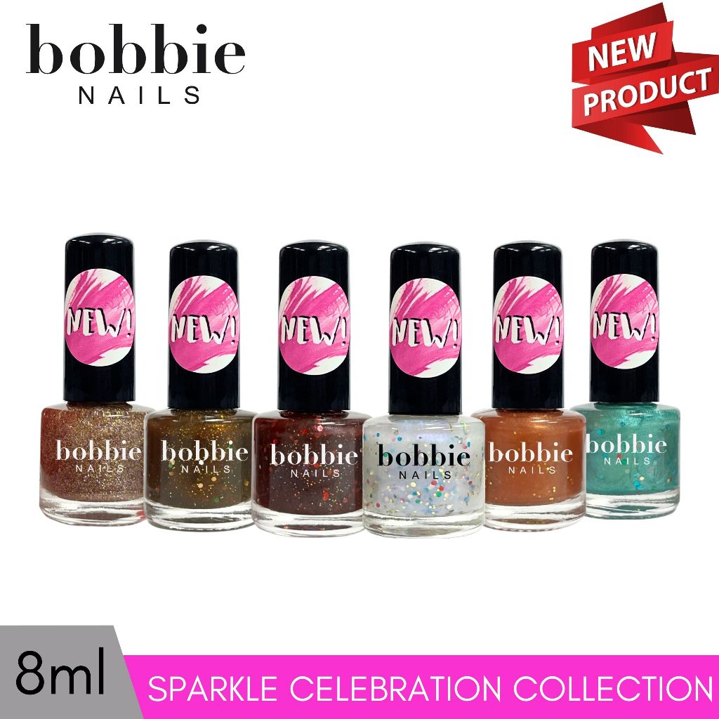 Bobbie Nails Sparkle Celebration Collection 8ml | Shopee Philippines