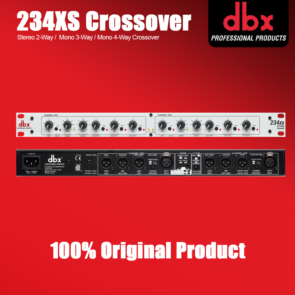 DBX 234XS Original Crossover Original | Shopee Philippines