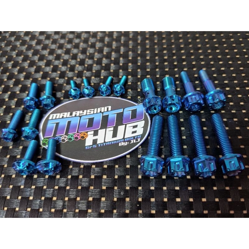 TITANIUM SCREW PCX 160 HANDLE BAR SET | Shopee Philippines