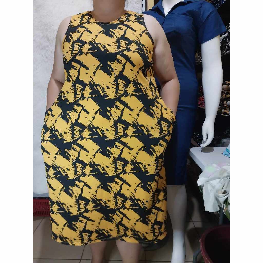 Plus Size Sleeveless Duster for Women/Pambahay Sleeveless Duster with ...