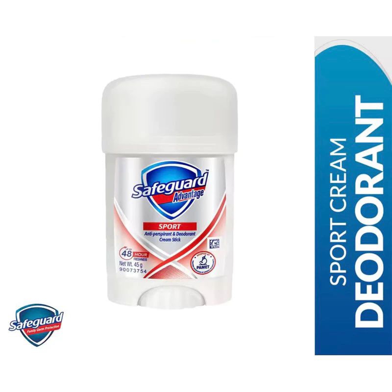 Safeguard Advantage Sport Deodorant Cream Stick | 45g | Shopee Philippines