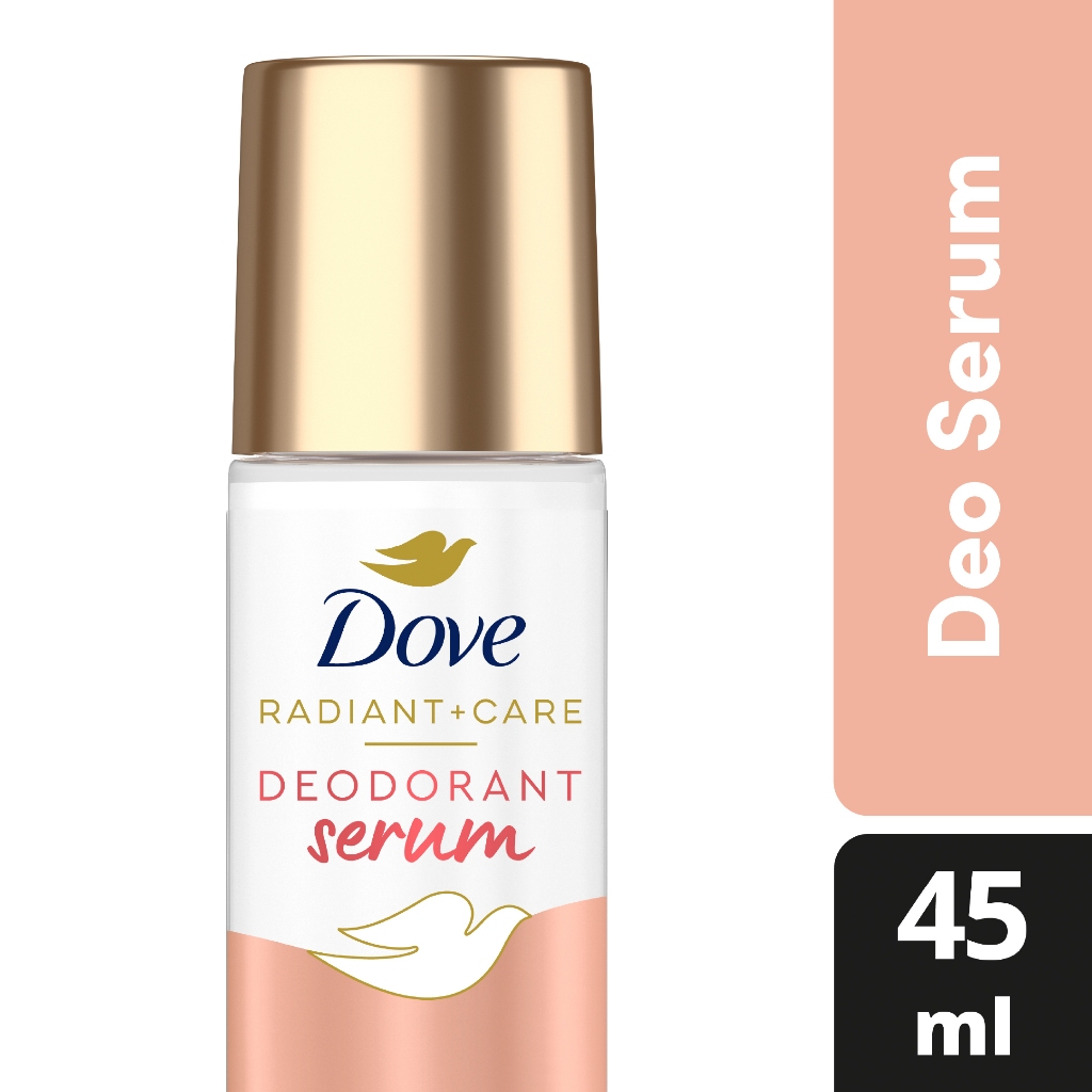 Dove Radiant + Care Deodorant Serum Roll On 3% Niacinamide 10x Vitamin ...