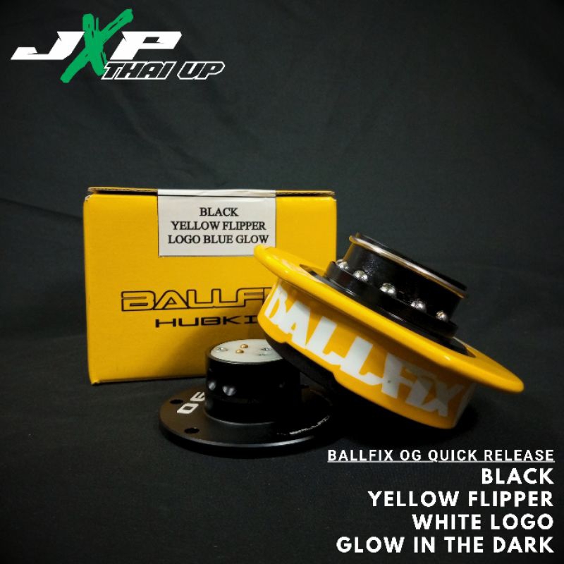 Ballfix OG Dice Yellow Car Steering Wheel Quick Release Elevo Thailand ...