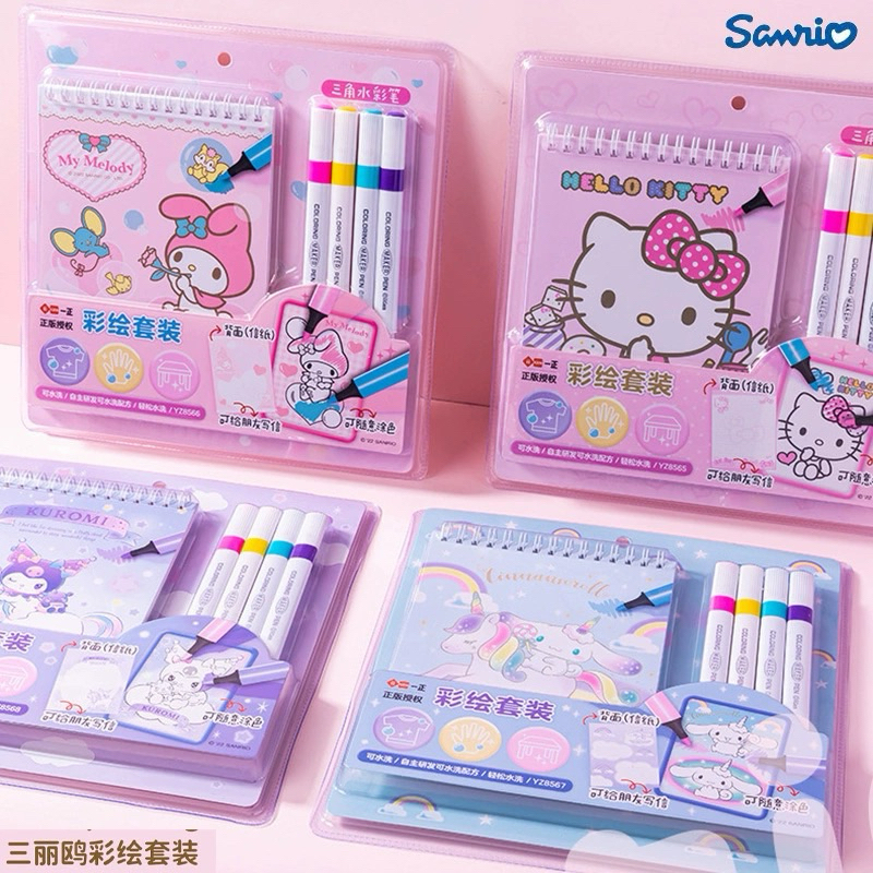 2311 SANRIO COLOR PAINTING SET | Shopee Philippines